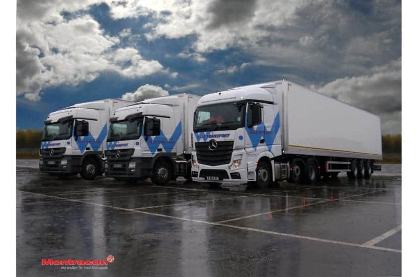 Montracon continue to Deliver for West Transport - Montracon