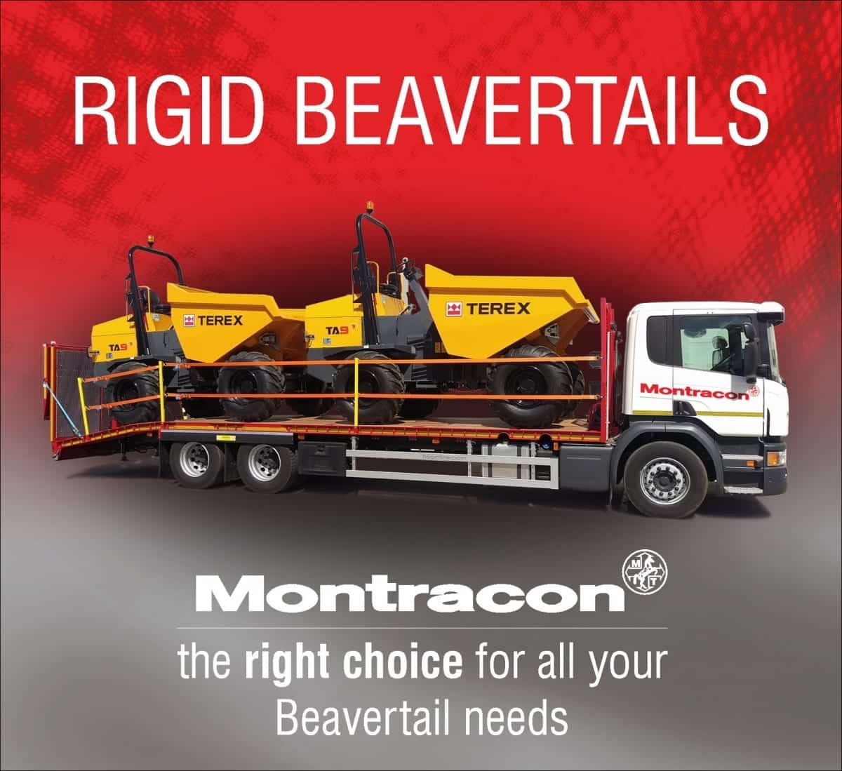 Montracon's Rigid Beavertails are Manufactured to the Highest Quality ...