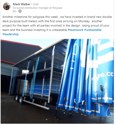 Doncaster based Polypipe places order with Montracon - Montracon