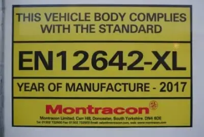 What is EN12642-XL - Montracon